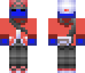 Secret Agent Slime Pokemon Trainer | Minecraft Skin