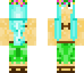 hula dance girl | Minecraft Skin