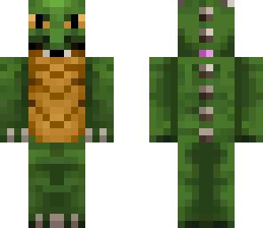 Solid Green Dragon | Minecraft Skin