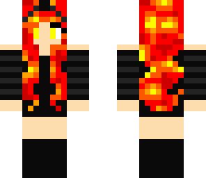 lava princess | Minecraft Skin