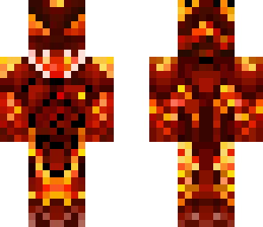 Fire Demon | Minecraft Skin