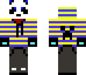 Freaky Panda | Minecraft Skin