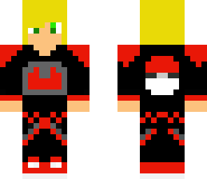 team magma boy | Minecraft Skin