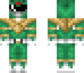 green power ranger | Minecraft Skin