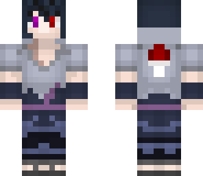 Sharingan Rinnegan Sasuke | Minecraft Skin