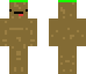 derpy grass block | Minecraft Skin