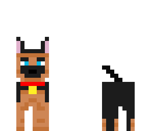 dog man | Minecraft Skin