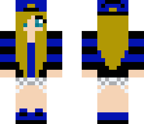 Cap Girl | Minecraft Skin