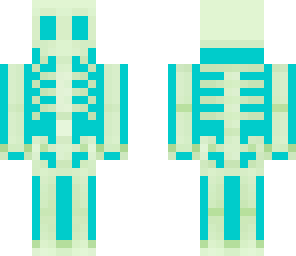 Ice Skeleton | Minecraft Skins