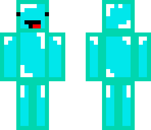 Derpy Diamond Block | Minecraft Skin