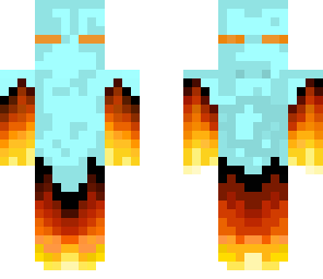 Fire And Ice | Minecraft Skin