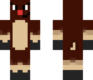 Rudolph the Red Nose Reindeer | Minecraft Skin