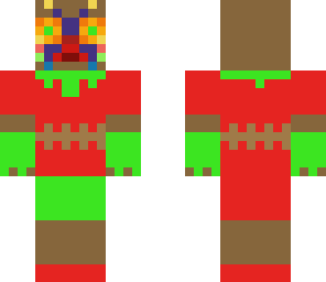 Majora's mask Skull kid | Minecraft Skin
