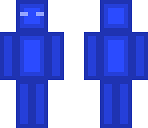 Blue Herobrine | Minecraft Skin