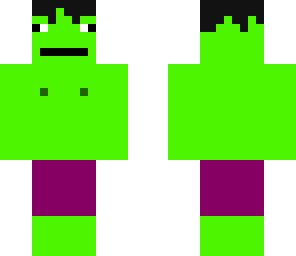 Hulk Derp Version | Minecraft Skin