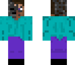 Wither skeleton steve | Minecraft Skin