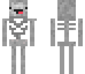 Derpy Skeleton | Minecraft Skin