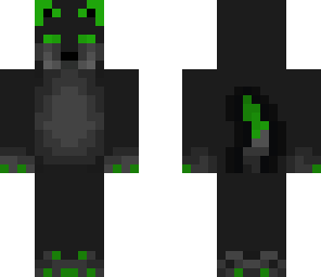 Green Wolf | Minecraft Skin