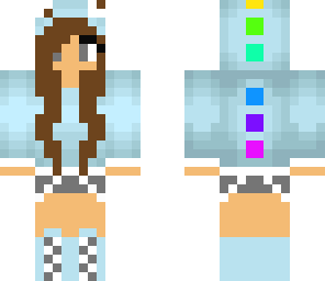 Dinosaurus Rawr Girl | Minecraft Skin