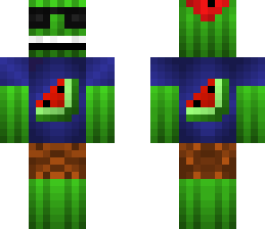 Cool Melon | Minecraft Skin