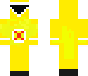 yellow power ranger | Minecraft Skin