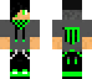 MONSTER Energy | Minecraft Skin