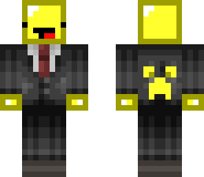 Derp gold suit | Minecraft Skin