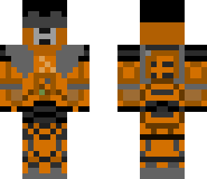 HEV Suit With Helmet | Minecraft Skin