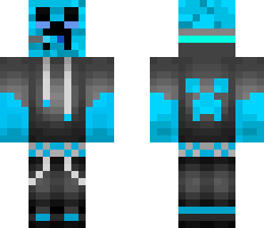 creeper slime azul | Minecraft Skin