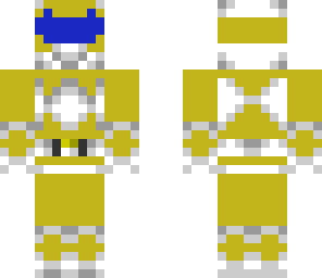 The Yellow Power Ranger | Minecraft Skin
