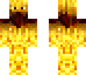Blaze Man | Minecraft Skin