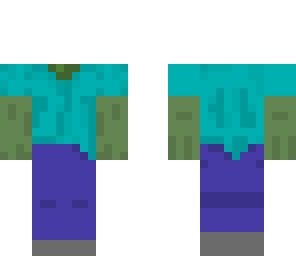 headless zombie | Minecraft Skin