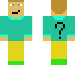 Fragezeichen Mann | Minecraft Skin