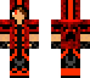 Red_and_ORANGE | Minecraft Skin
