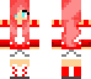 Red Girl | Minecraft Skin