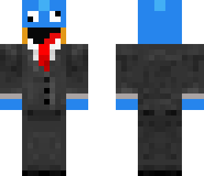 Derpy Mudkip in Suit | Minecraft Skin