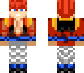Gogeta Ssj4 Minecraft Skins