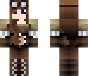 pilot girl | Minecraft Skin
