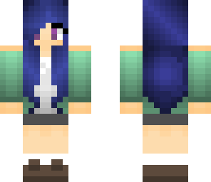 Rika Furude FINISHED | Minecraft Skin