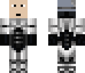 Robocop Unmasked | Minecraft Skin