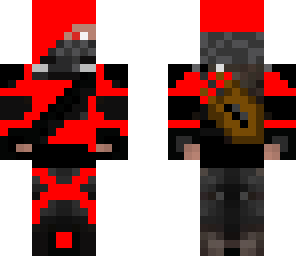 red bounty hunter | Minecraft Skin
