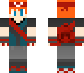 ginger pokemon trainer | Minecraft Skin