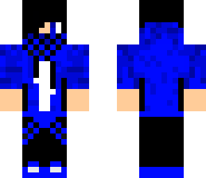 blue cool boy | Minecraft Skin