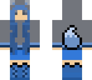 Blue Wolf | Minecraft Skin