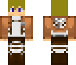 Attack on titan zeke | Minecraft Skin