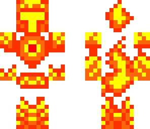 FIRE WARRIOR | Minecraft Skin