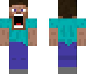 Surprised Steve | Minecraft Skins