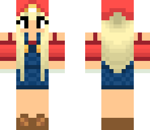 Mario Girl | Minecraft Skin