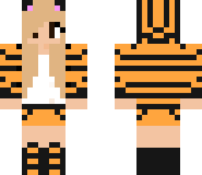 Tiger Girl | Minecraft Skin