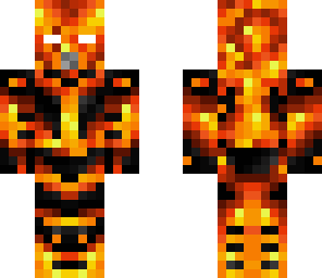fire god | Minecraft Skin